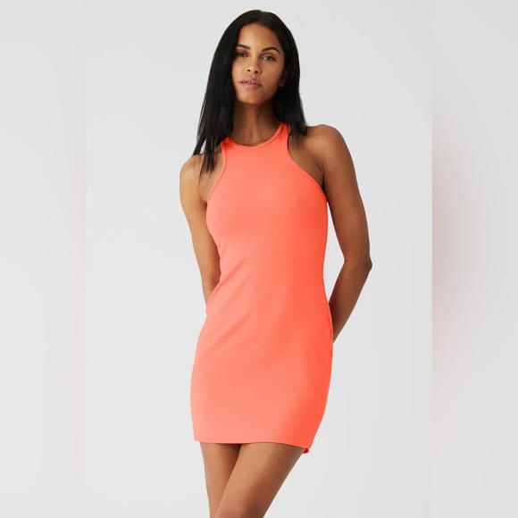 ALO Yoga | Dresses | Alo Airlift Ribbed Magnetic Dress | Poshmark